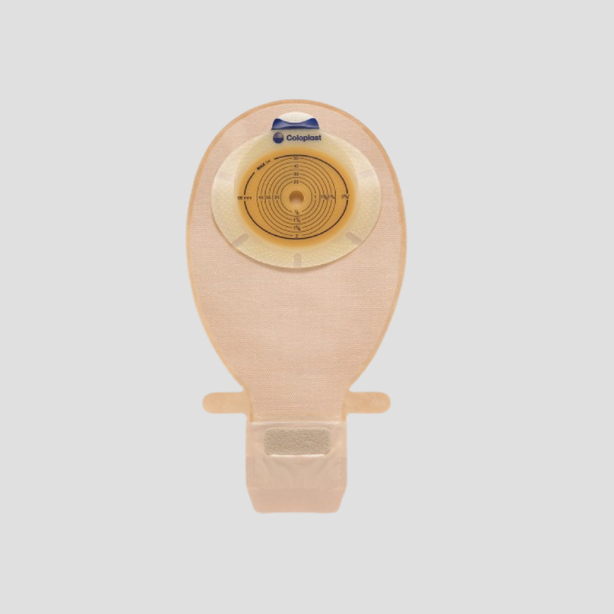 Sensura® 1 Piece Flat Drainable Ostomy Bag 15570