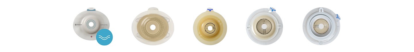 Coloplast Deep Convex Baseplates (40/50/60/70 mm)